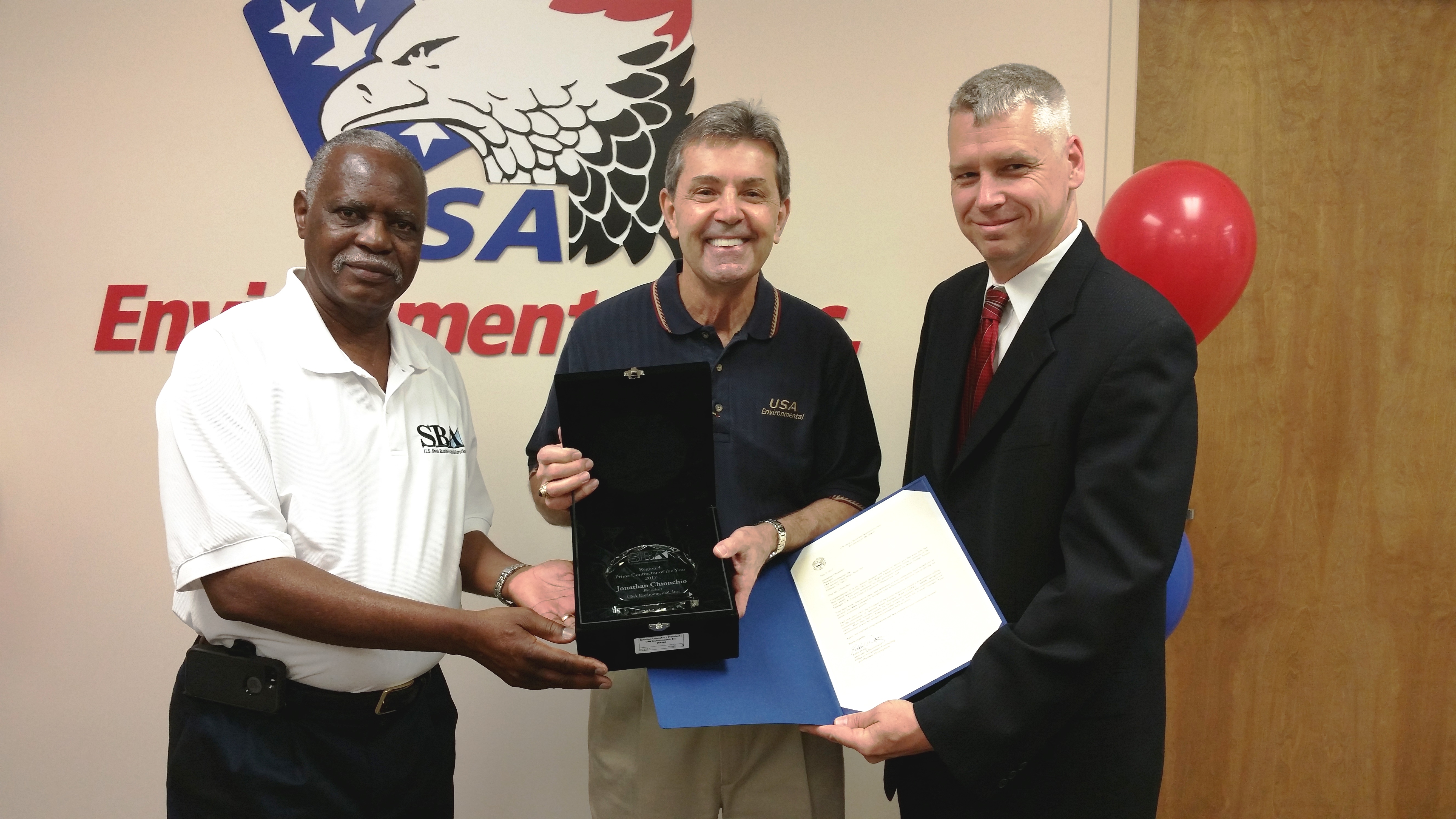 USA selected as SBA’s Region IV’s Small Business Prime Contractor of ...